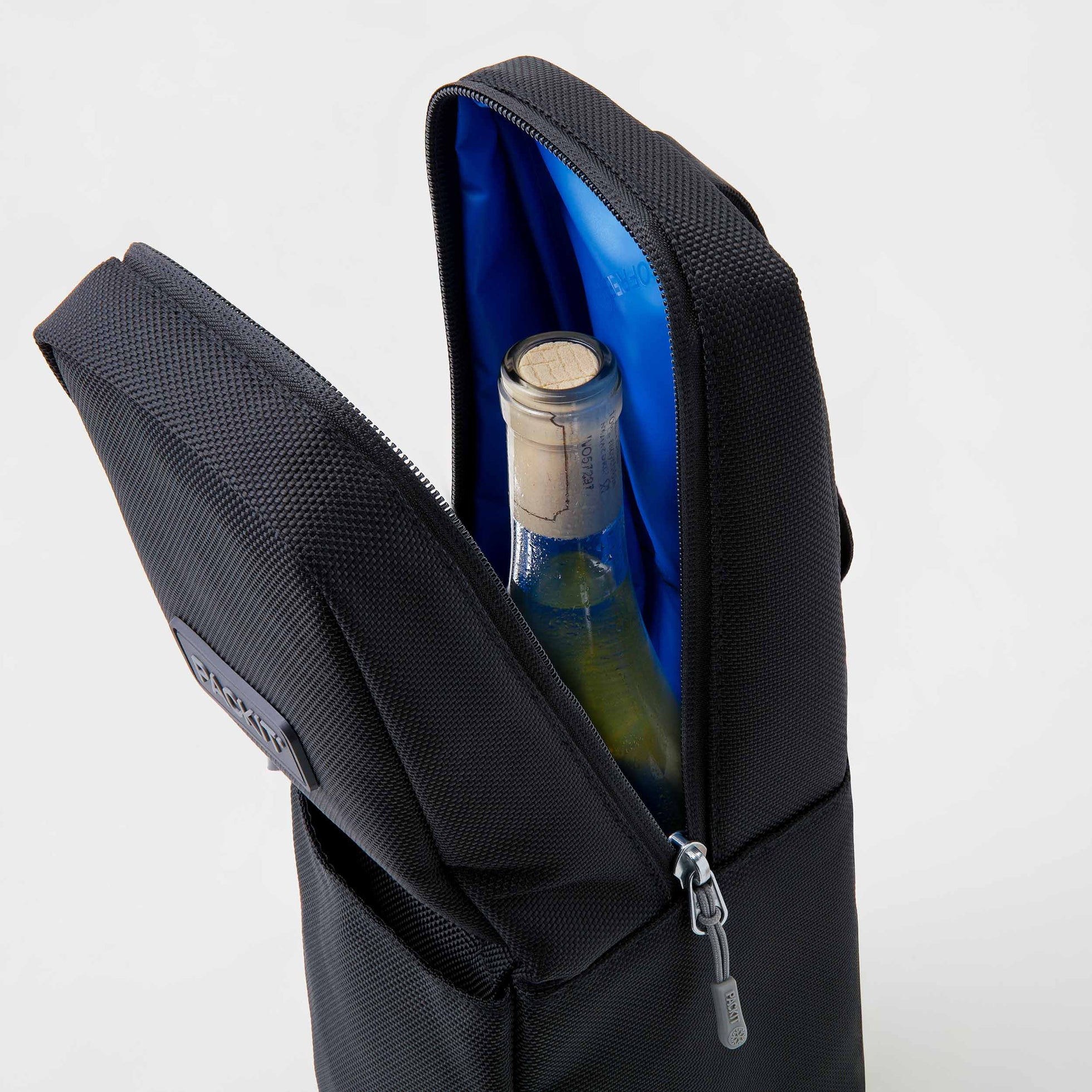 Freezable Wine Bottle Carrier w/ Crossbody Strap – PackIt